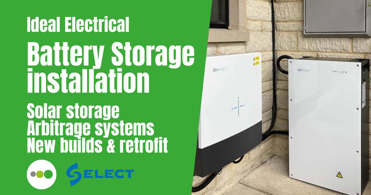 Solar battery storage installers in Edinburgh - Ideal
