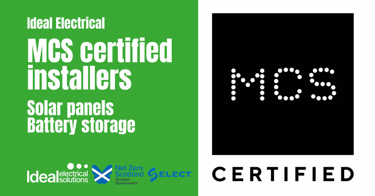 IES are MCS certified installers in Edinburgh
